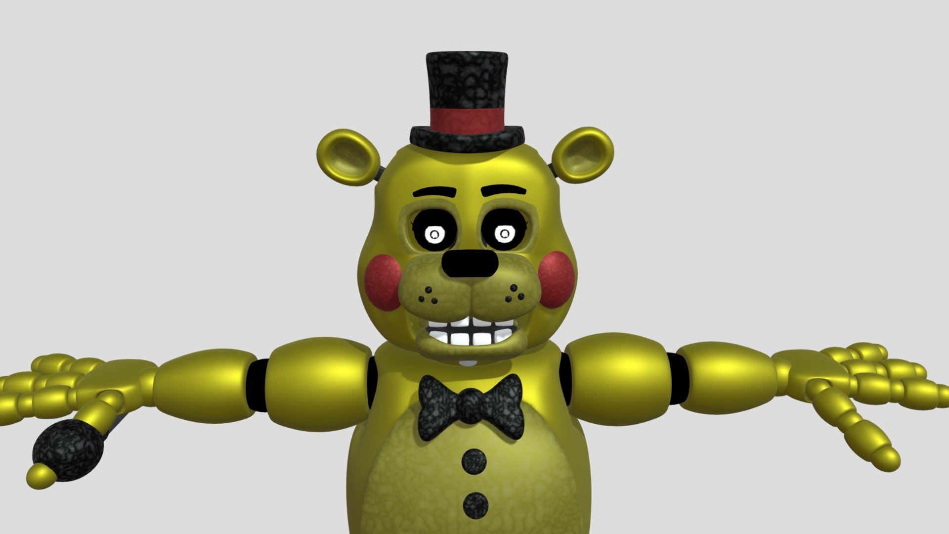 golden toy freddy - Download Free 3D model by puploora (@jamie.t.wise ...