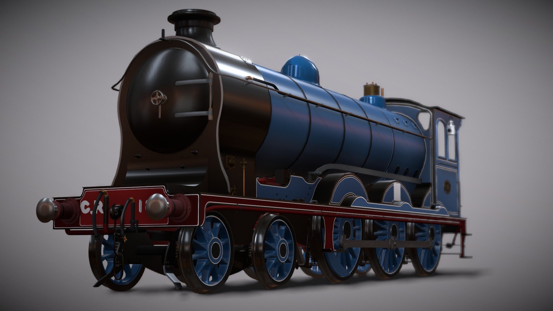 CR class 179 4-6-0 - 3D model by Krynio [689a16d] - Sketchfab