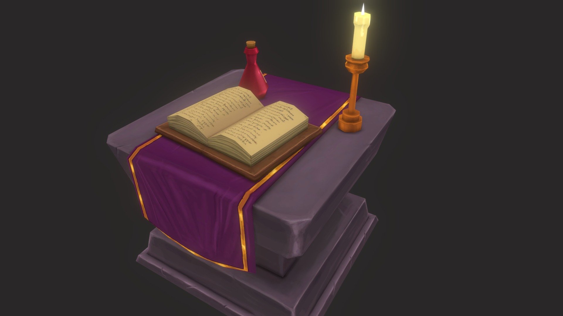 Holy Altar - 3D model by armincartoonist [689ac39] - Sketchfab