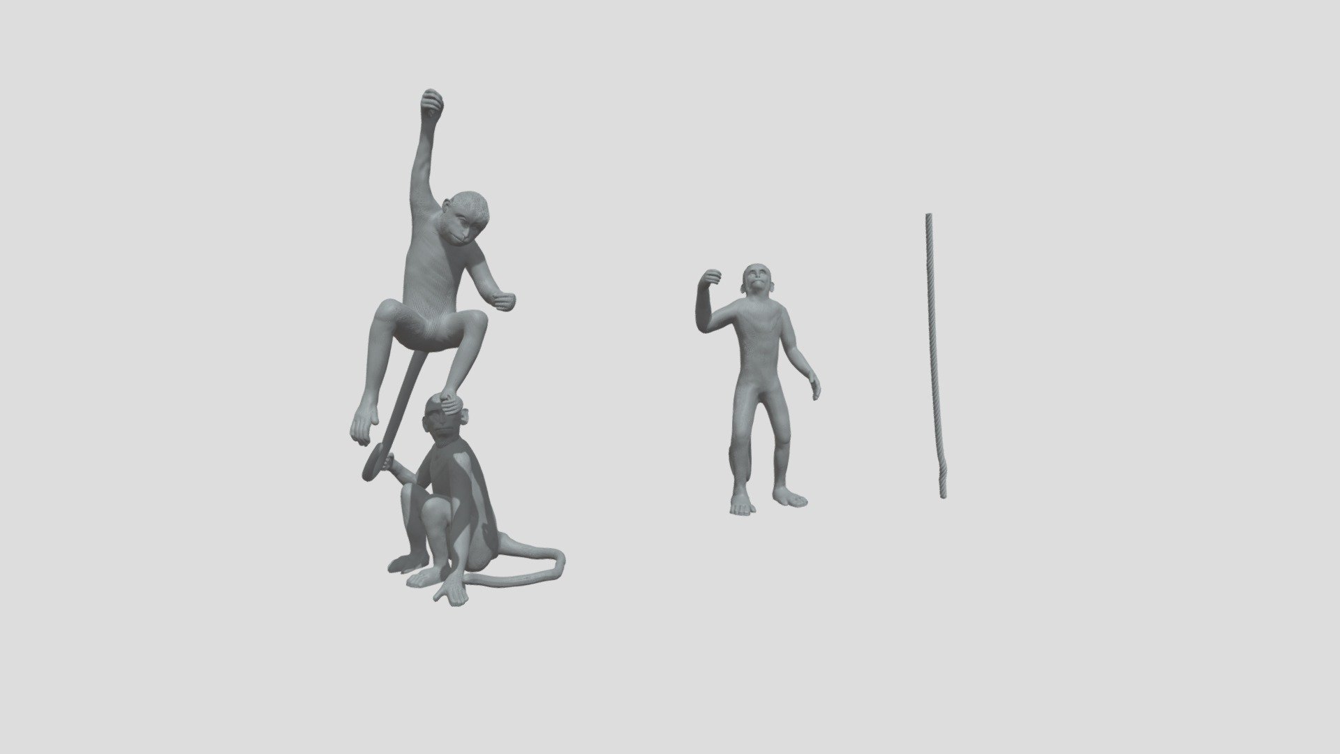 The Monkey Lamp - 3D model by Karan.Malhotra [689b0e1] - Sketchfab