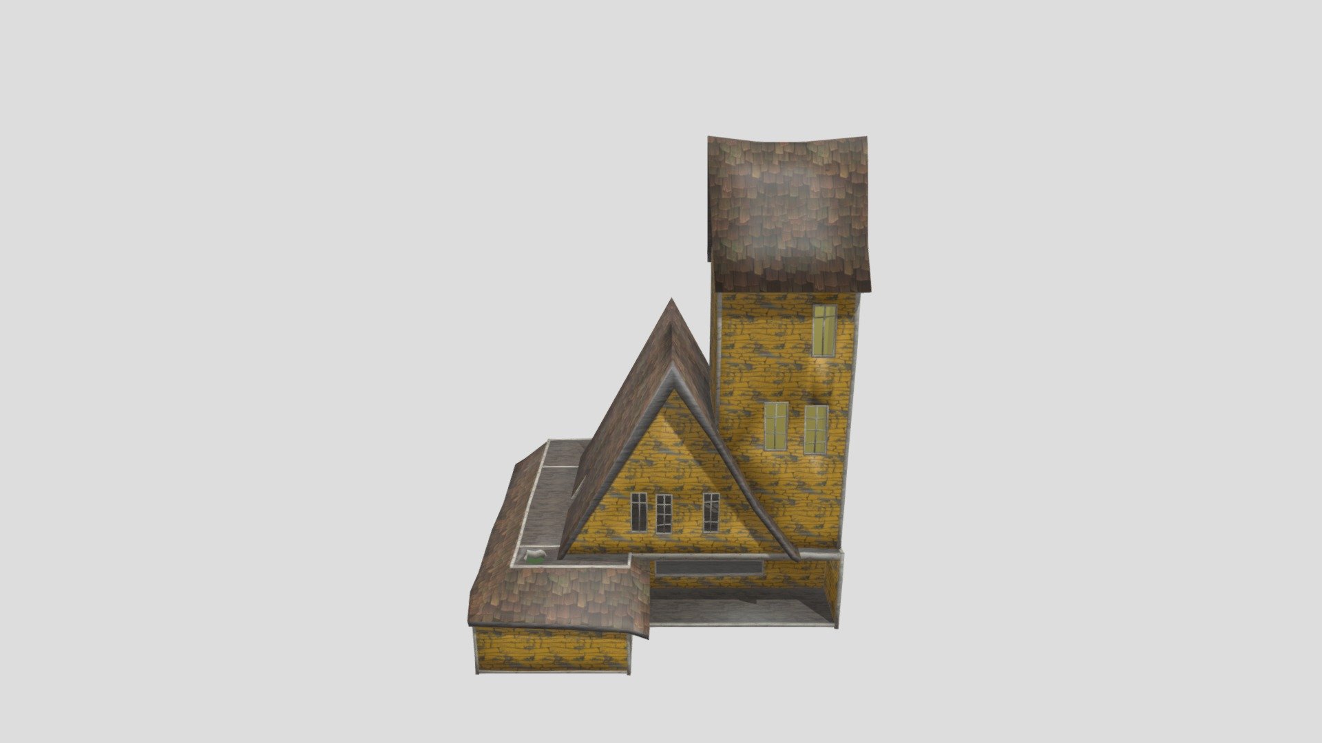 Hello Neighbor 2 - Funicular Building Remake - Download Free 3D model ...