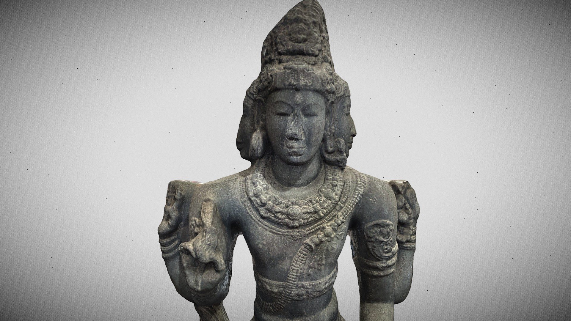 Four-Headed Brahma. - 3D model by DJ - Apple Photogrammetry (@saranbot ...