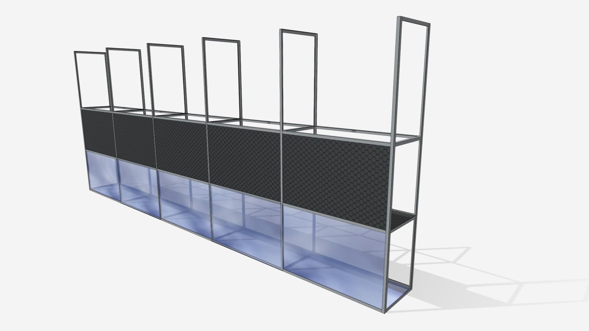 Raft metalic suspendat - 3D model by Naidar [689c97b] - Sketchfab