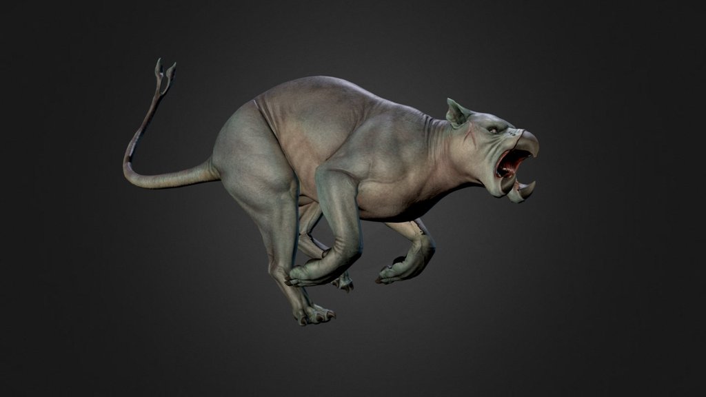 The game challenge - 3D - monster - 3D model by arnaudlonys [689def8 ...