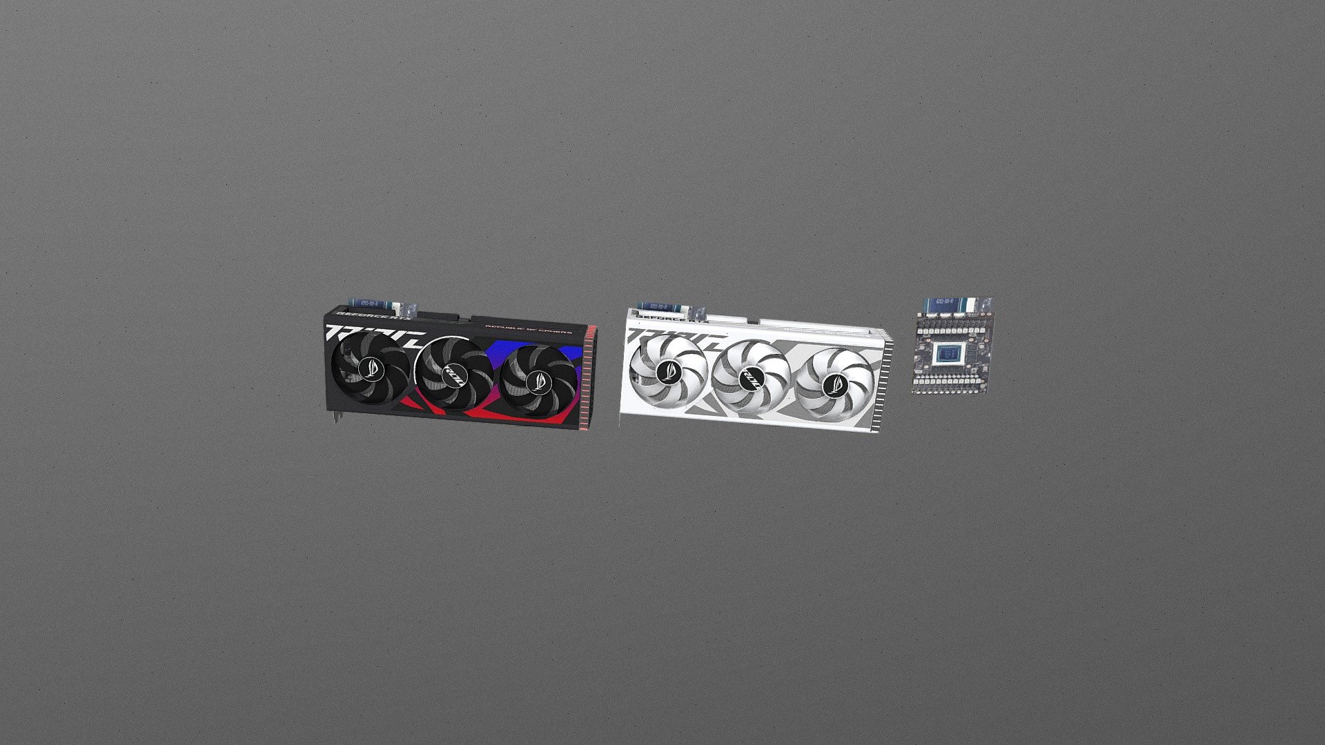 ASUS ROG Strix GeForce RTX 4090 OC Edition - Download Free 3D model by ...