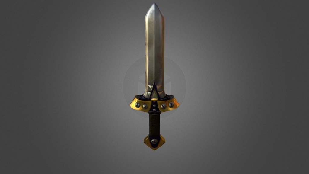 Final Fantasy Sword - 3D model by brittondraws [689ee09] - Sketchfab