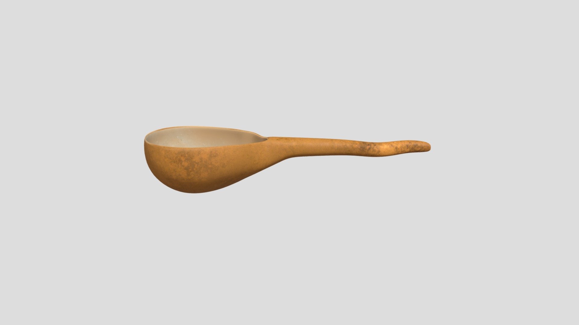 Yellow Gourd Ladle - 3D model by mccallum.madison [68a0b4c] - Sketchfab