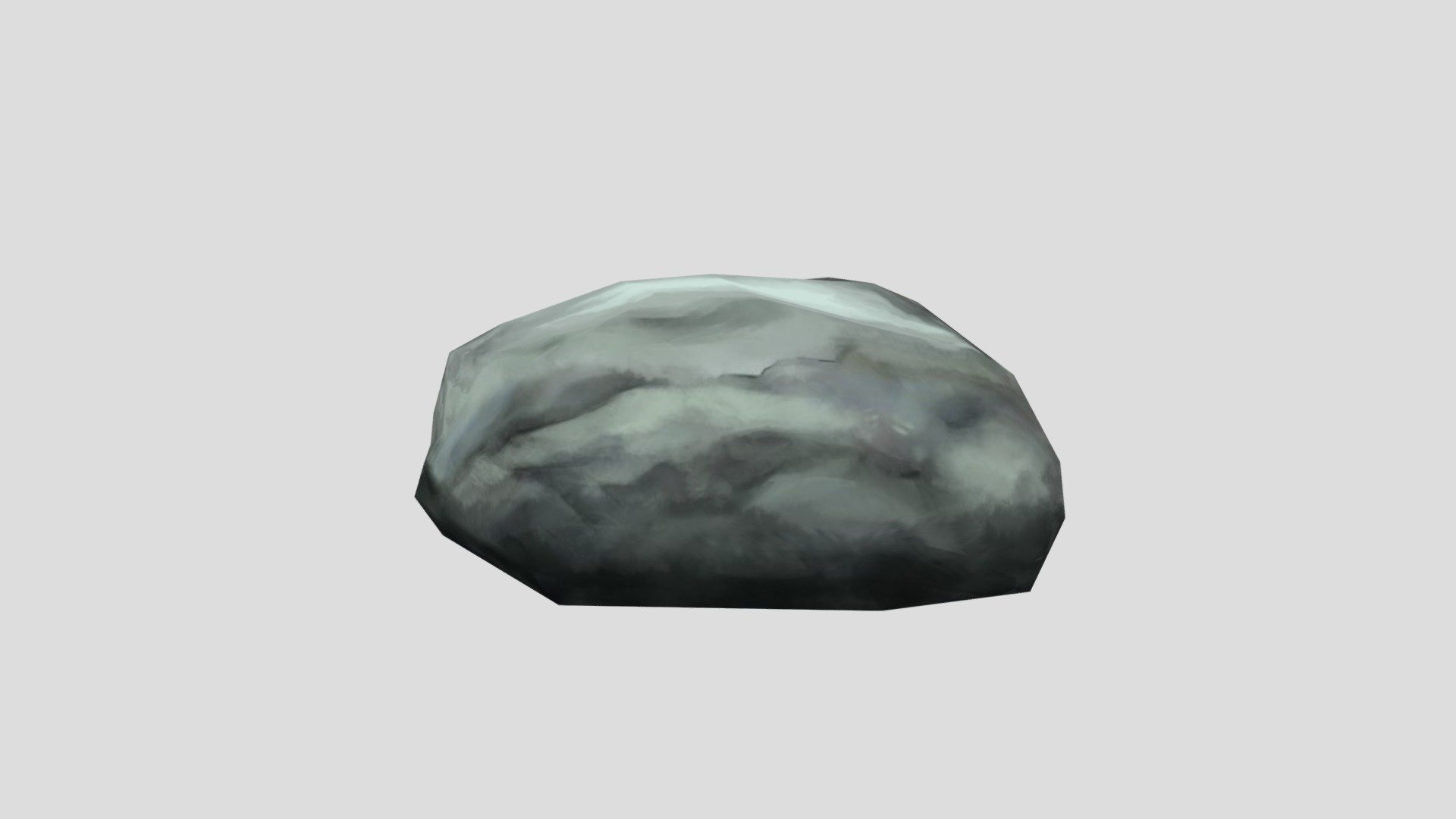 Small Low Poly Rock - 3D model by Rebecca Peters (@SquigglyPeters ...