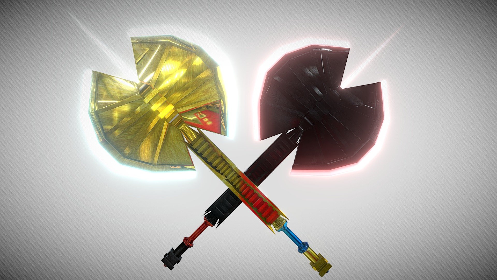 Cyber Axe - 3D model by pigmey [68a306d] - Sketchfab