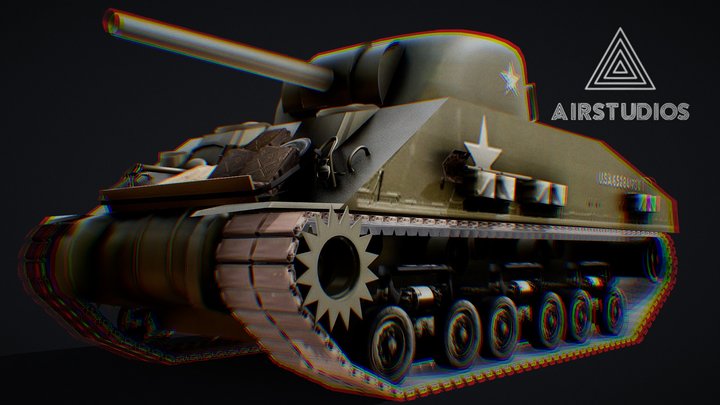 Sherman-tank 3D models - Sketchfab
