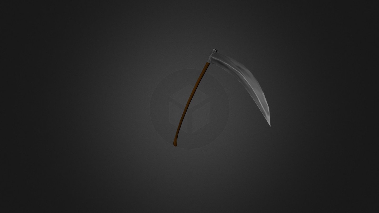 Scythe- Ultra Low Poly - 3D model by bostvic [68a409f] - Sketchfab