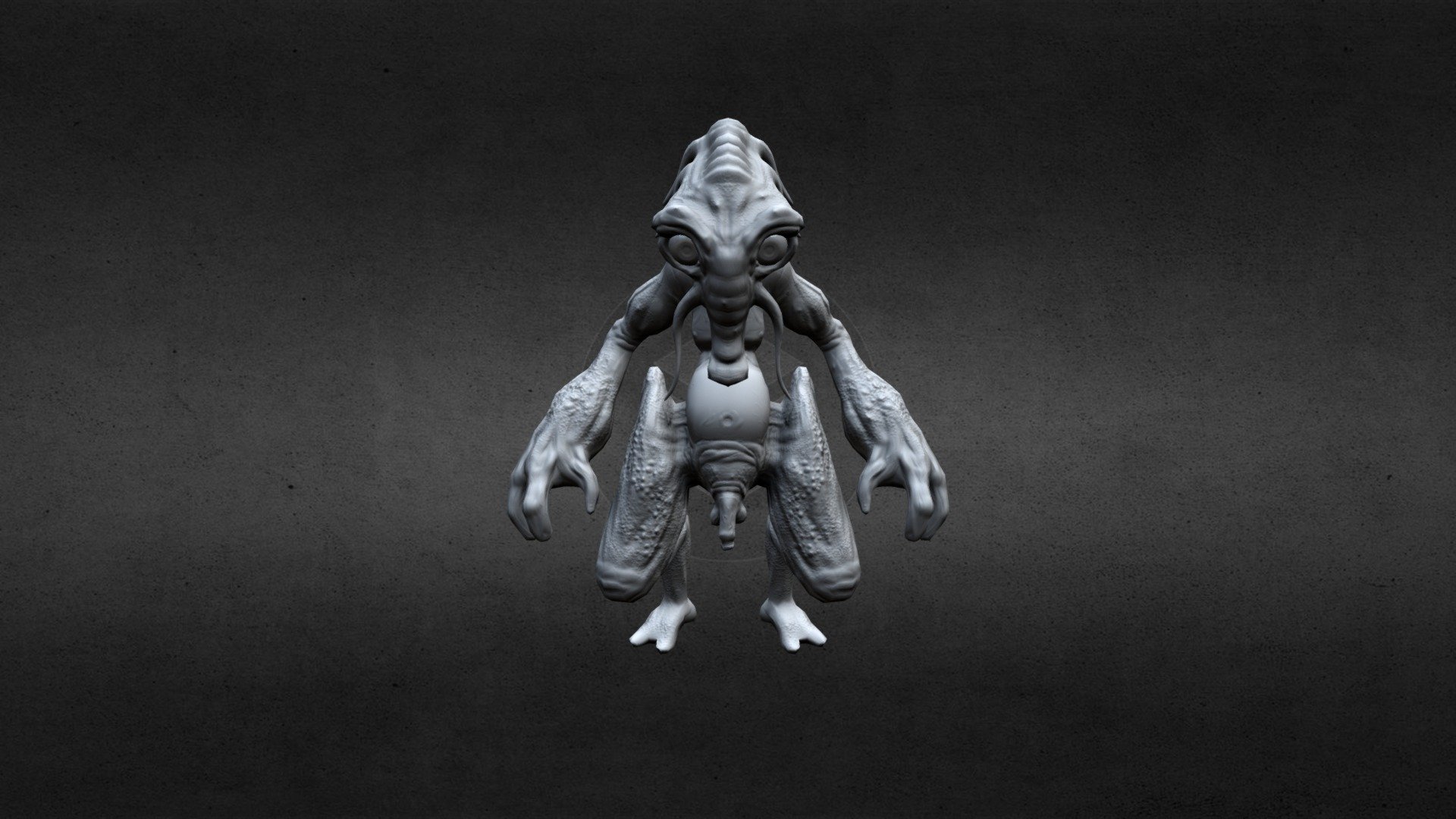Alien Dude - 3D model by dartmicha [68a4a94] - Sketchfab