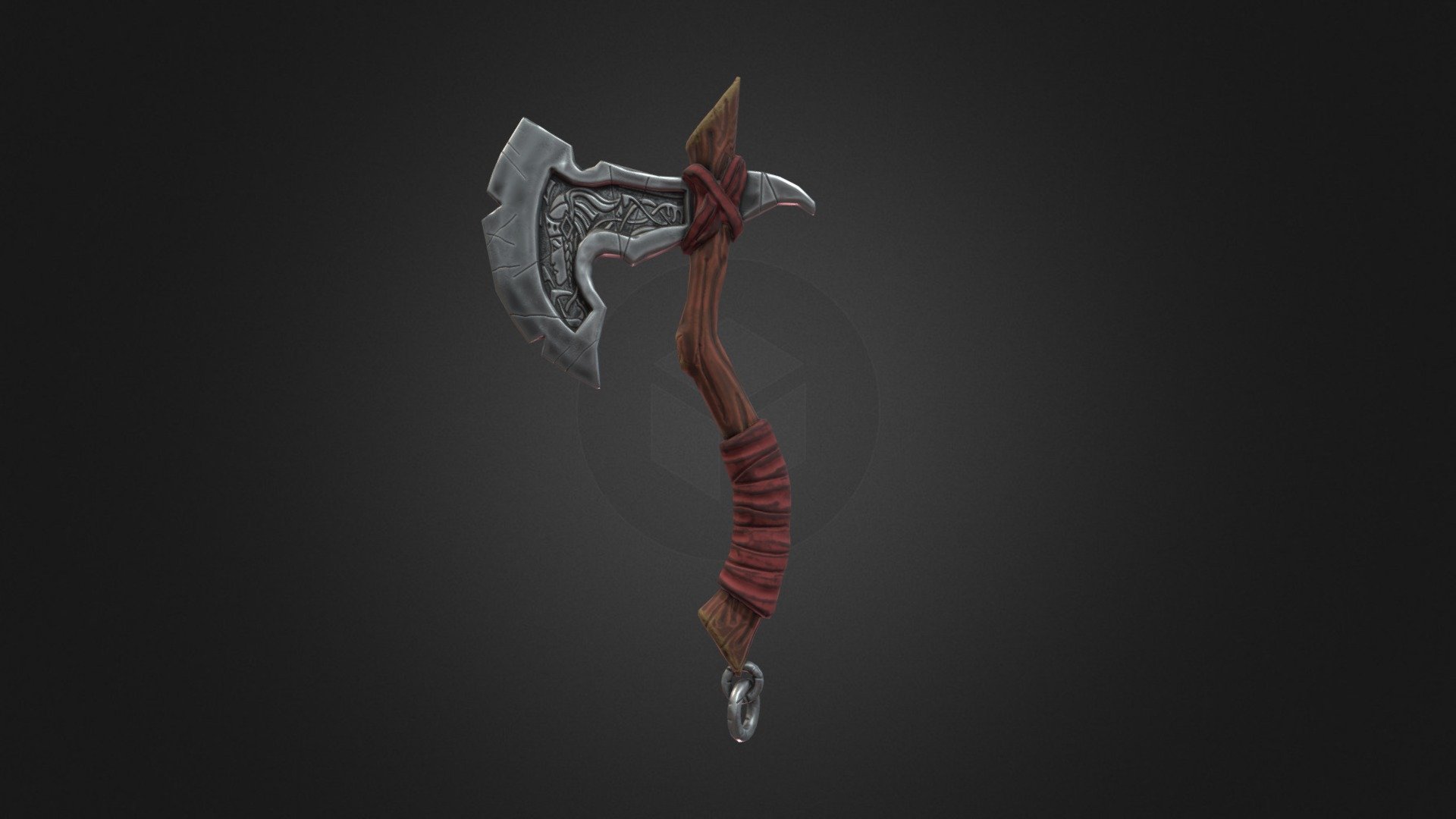 Stylized viking axe (1) - Download Free 3D model by SlagPerch 3D ...