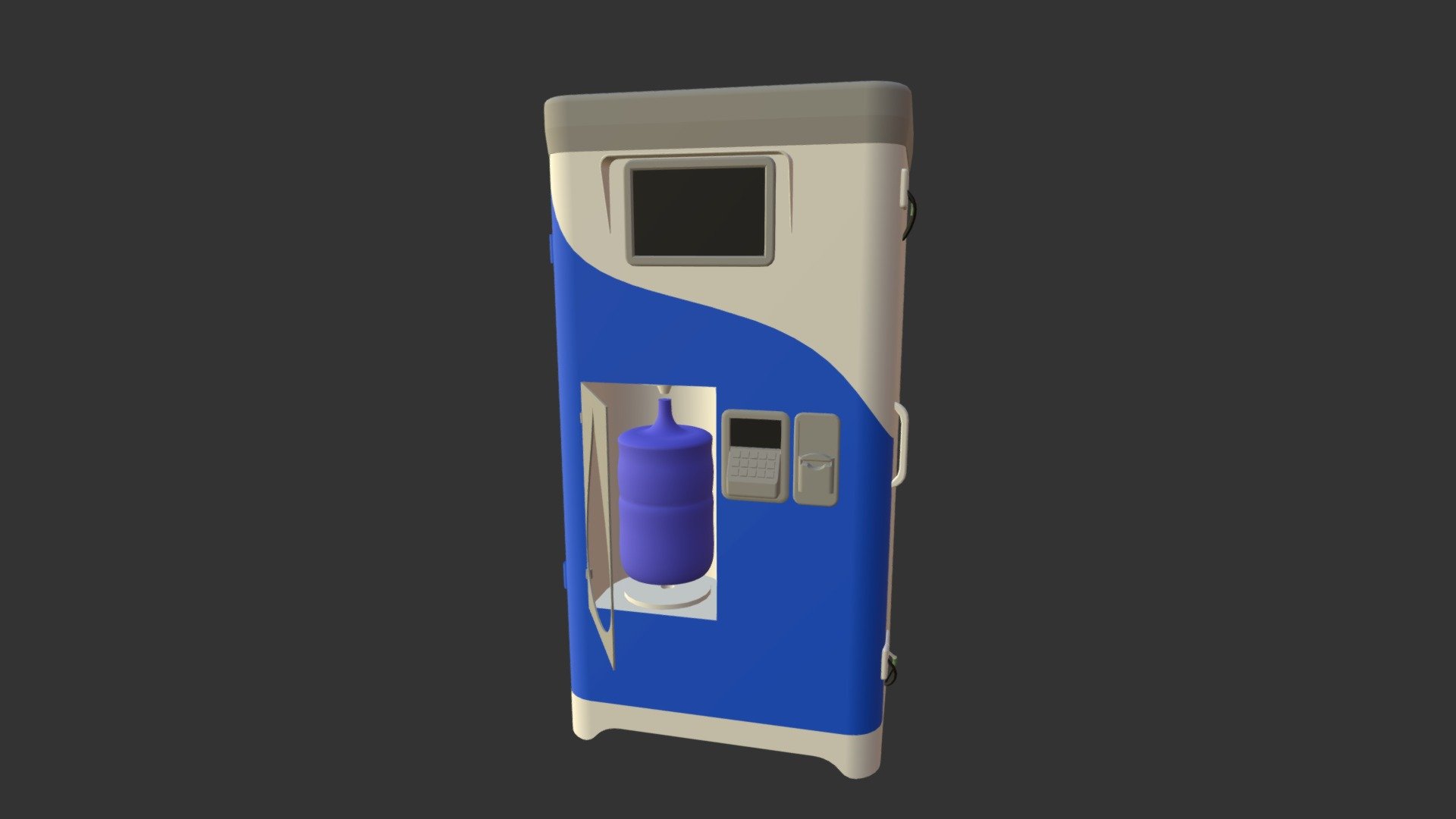 3D Watermaxx - Water Vending Machine - Buy Royalty Free 3D model by ...