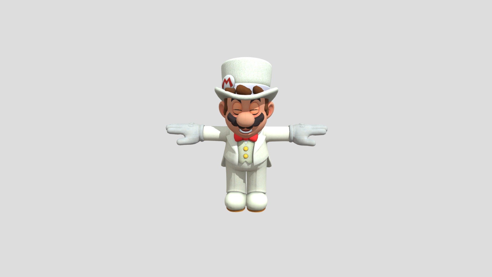 Super Mario Odyssey - Mario Tuxedo - Download Free 3D model by Jotham ...