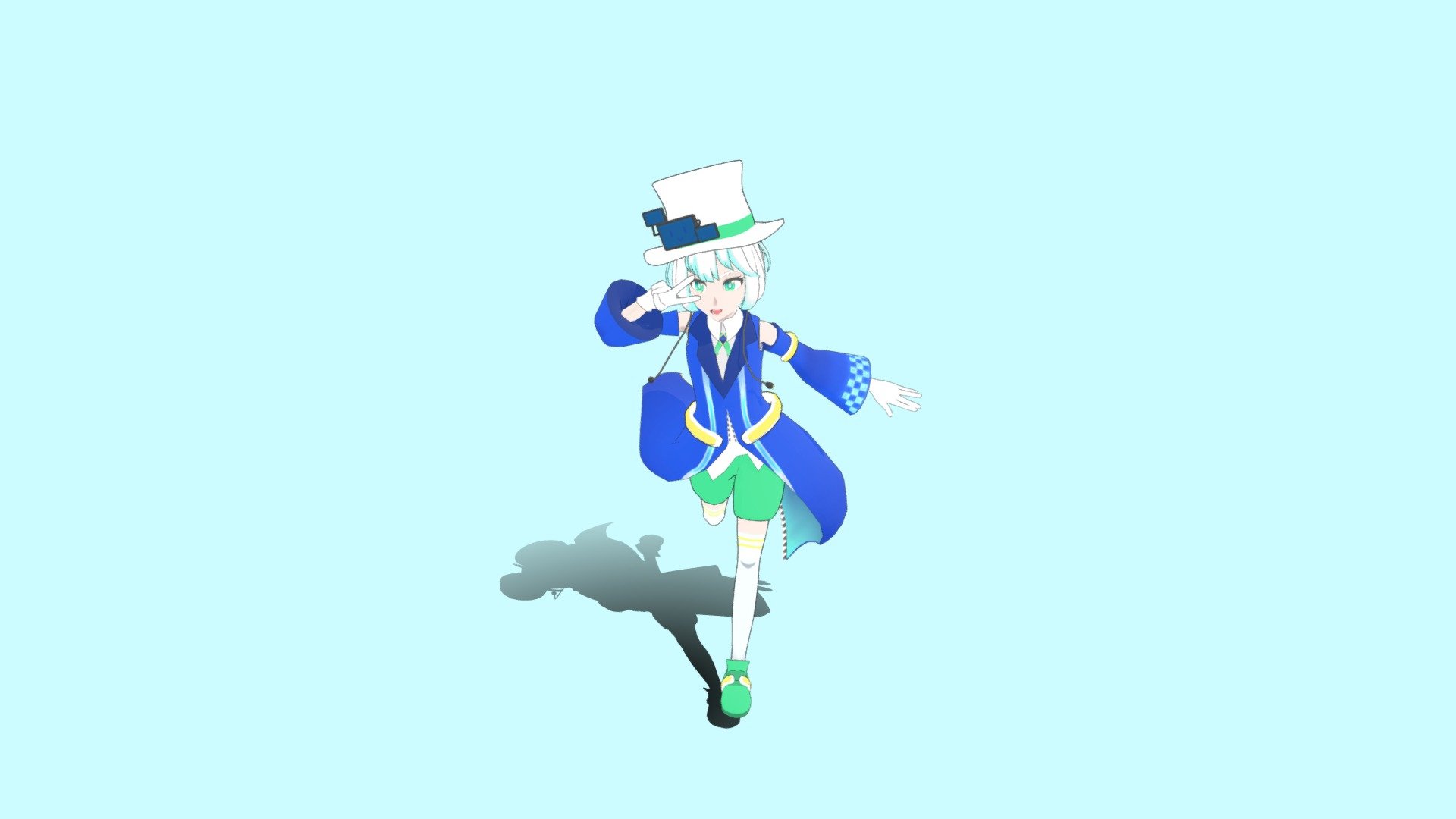 Original Character, Re:aЯ test - 3D model by Riu (@itogata.tsumugi2 ...