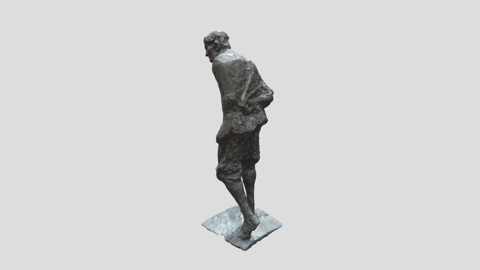 Statue of Július Jakoby - 3D model by ozai (@ozailabs) [68ac6ea ...