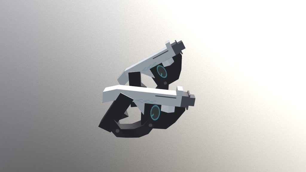 Guns - 3D model by curlyhenry [68b0305] - Sketchfab