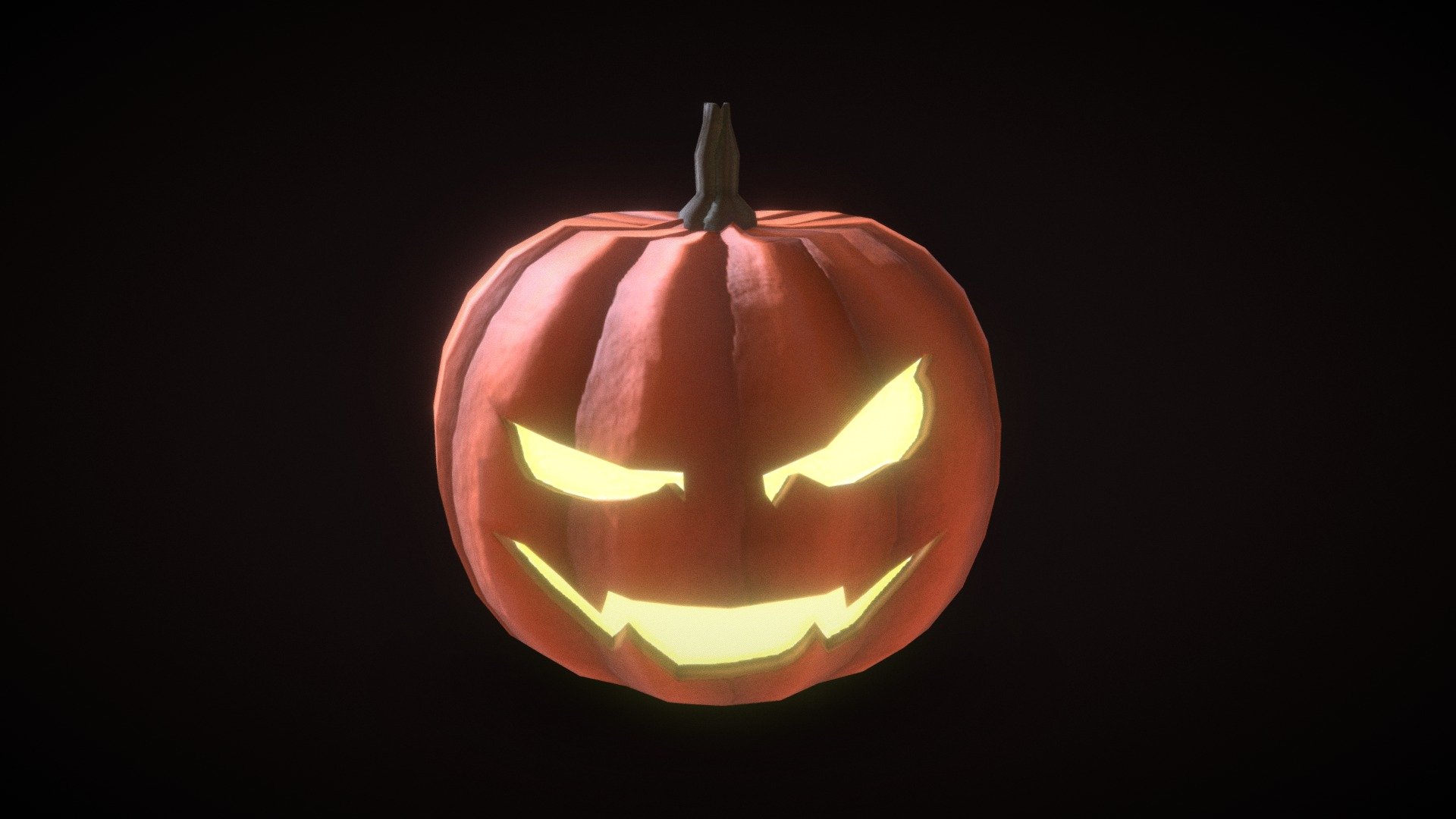 Halloween Pumpkin - Download Free 3D model by KIRE (@KIRE3D) [68b0733 ...