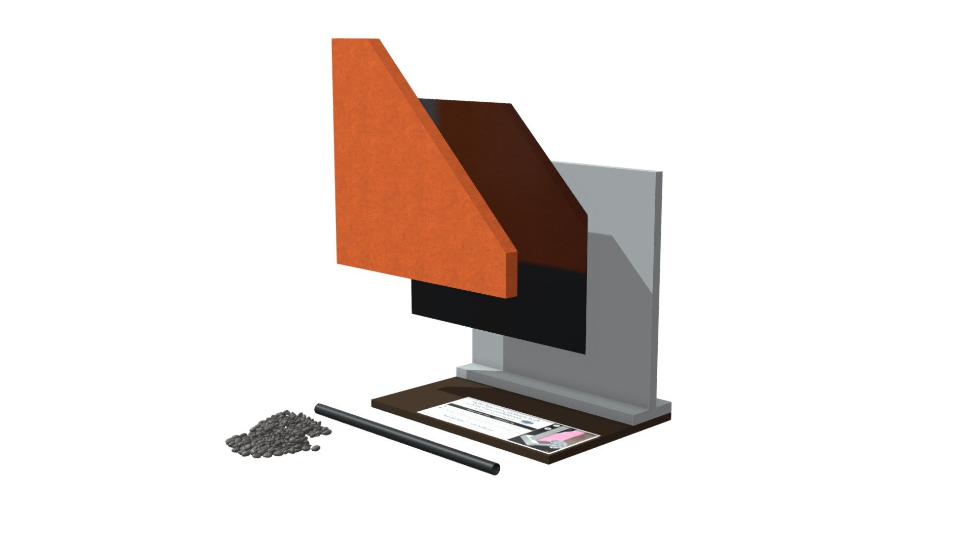 TUFF-N-DRI Wall Mockup Pipe And Stone Animated - 3D model by Tremco ...