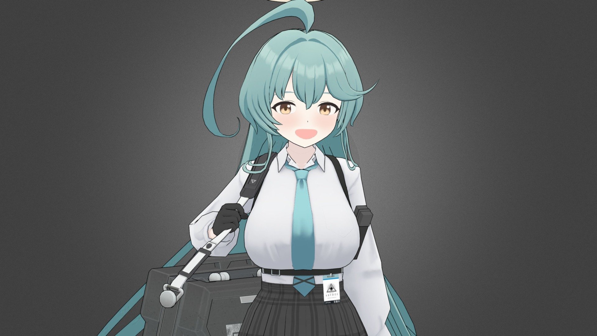 Blue archive - ユメ - 3D model by N9 (@regulation) [68b0c8a] - Sketchfab