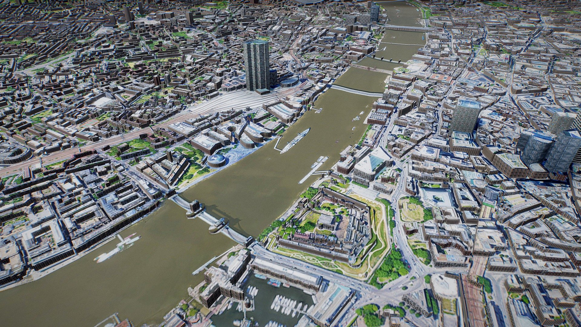 London - Download Free 3D model by TerraMesh [68b1ffb] - Sketchfab