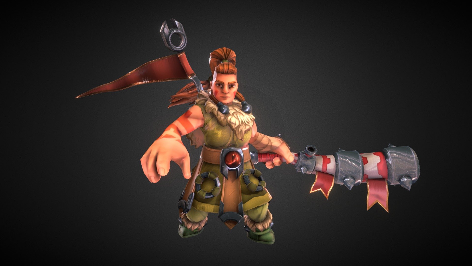 Groma - Forgeborn - 3D model by PlaySkydome [68b36c2] - Sketchfab