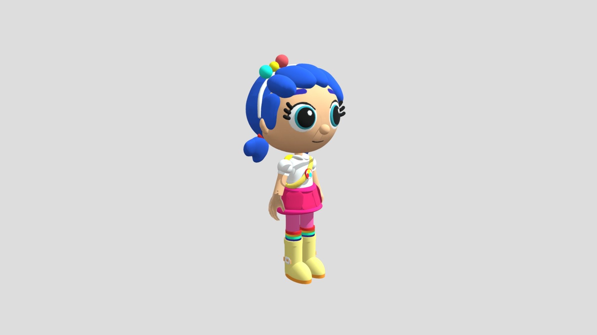 True (True and the Rainbow Kingdom) - Download Free 3D model by Gelnuti62 [68b3a97] - Sketchfab
