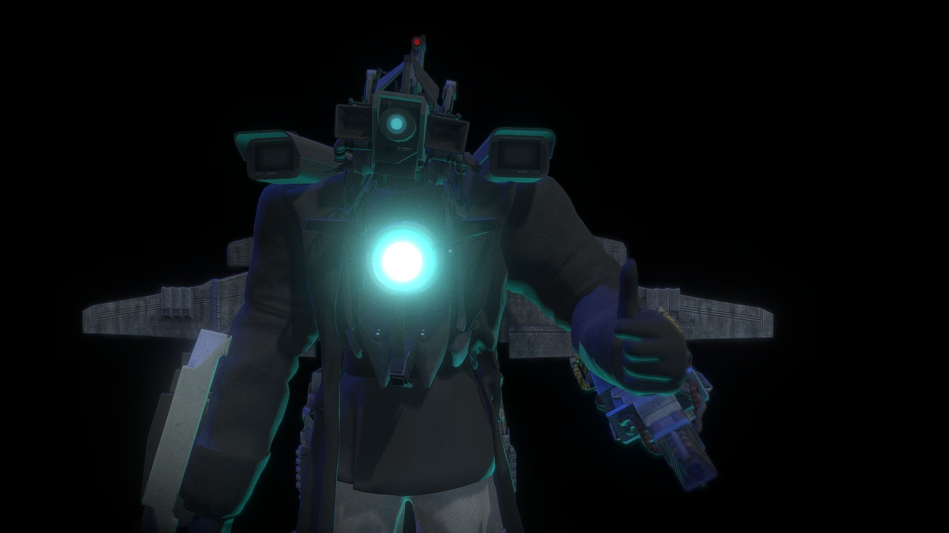 Titan Cameraman 2.1 - Download Free 3D model by Pumpkin (@savounited ...