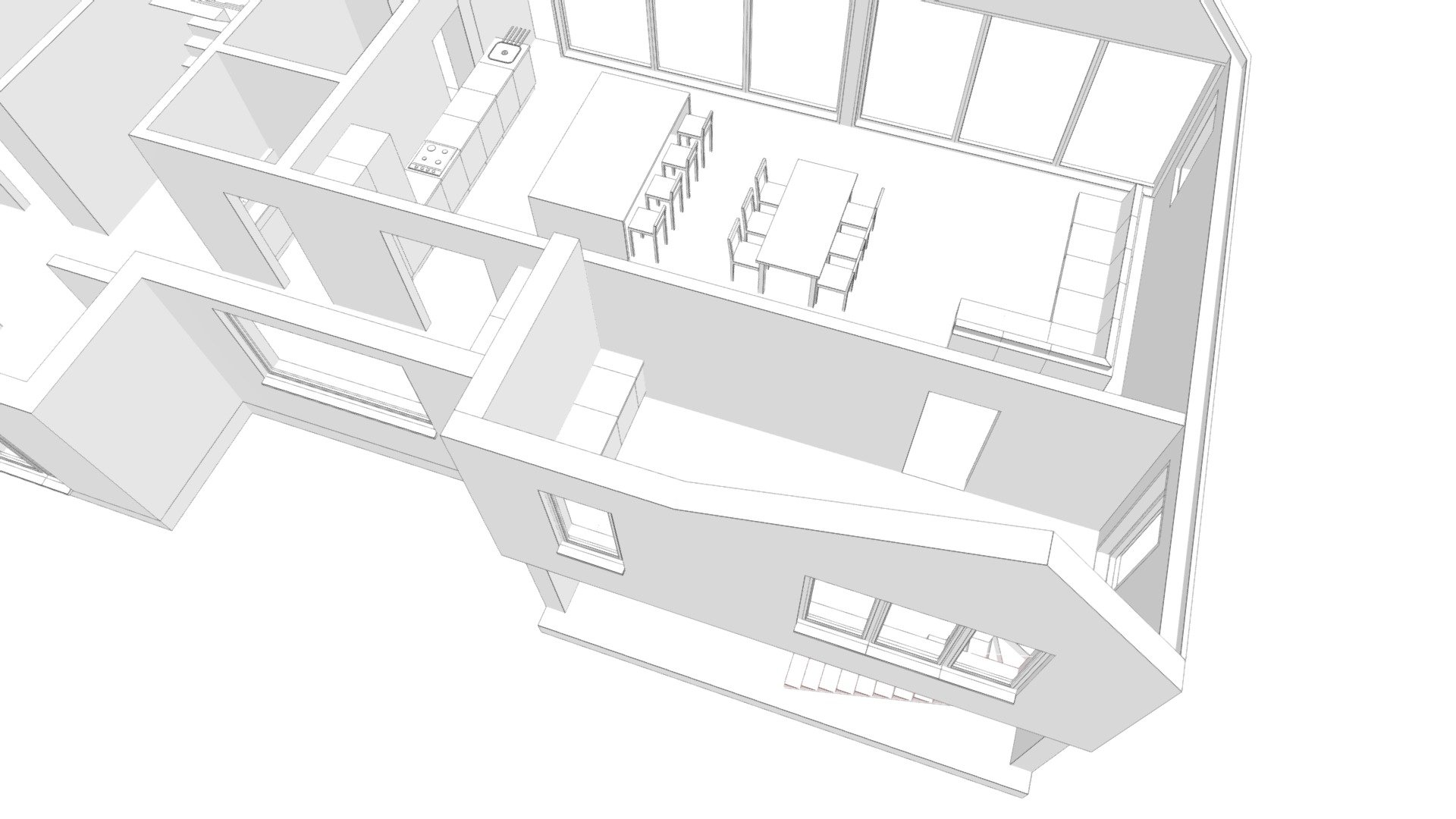 grd flr plan 1 - 3D model by Saker Thomas (@saktom) [68b56b0] - Sketchfab