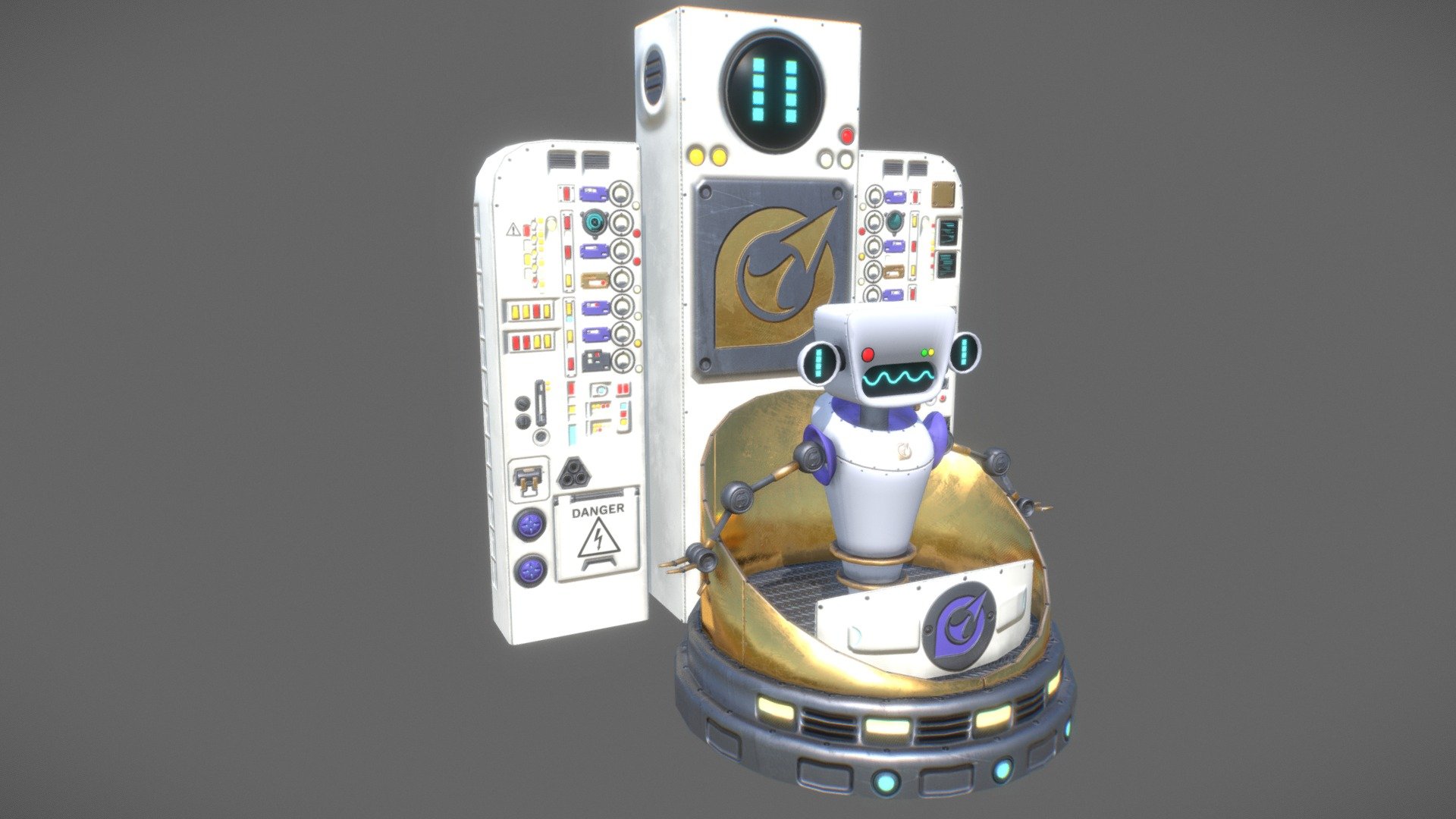 Bill Bot - Download Free 3D model by George Hager (@adjective.george ...