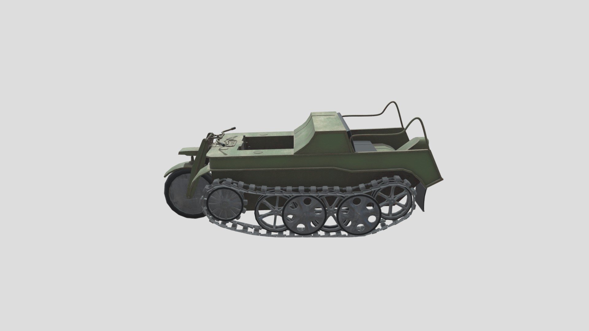 Sd.Kfz. 2 Kettenkrad - Download Free 3D model by Xanoneq (@mathisp211 ...