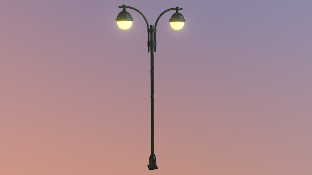 New York Lamp Post - 3D model by Chris Turvey (@fullmetalgamedev ...