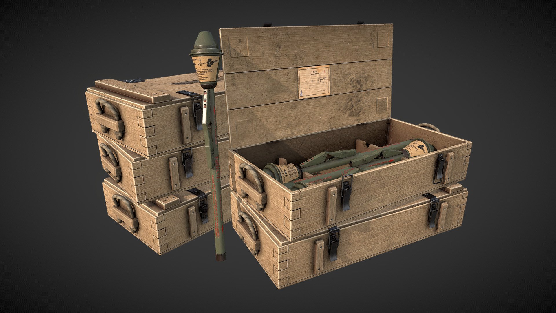 Panzerfaust - Buy Royalty Free 3D model by Václav Pleticha (@klidas8 ...