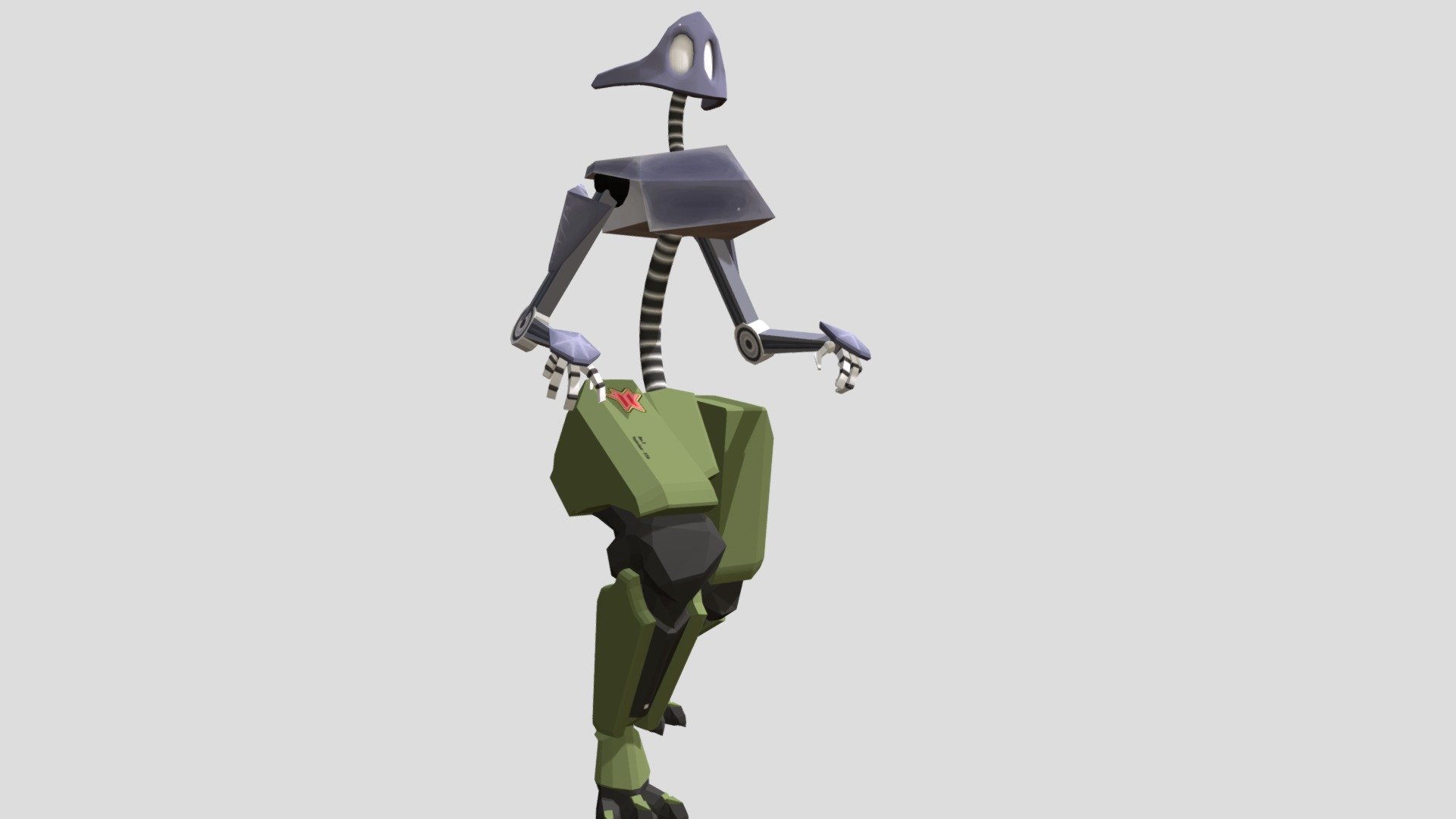 Robot model - 3D model by I3DRAGON (@AlexDRG) [68b9731] - Sketchfab