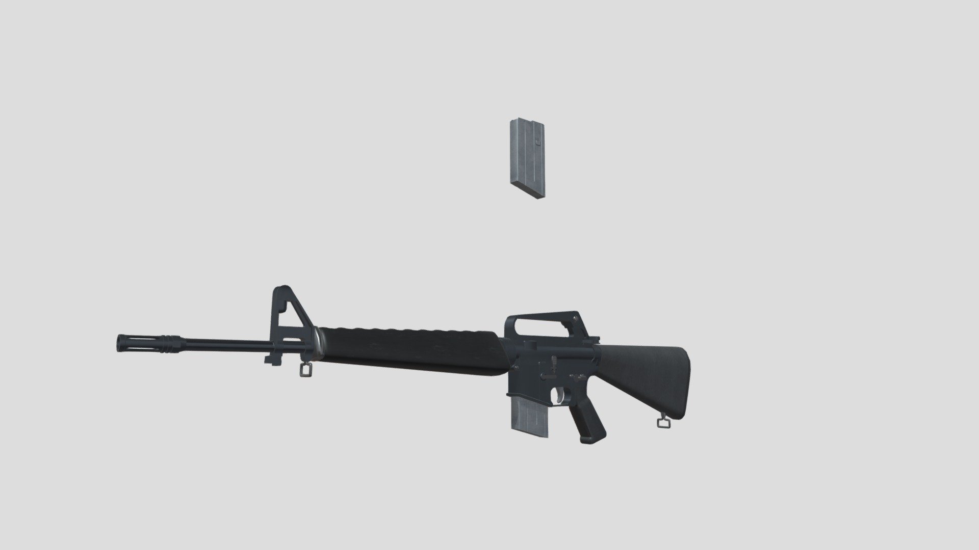 M16 2.0 - Download Free 3D model by ツリス (@h1272382498) [68ba5bc ...