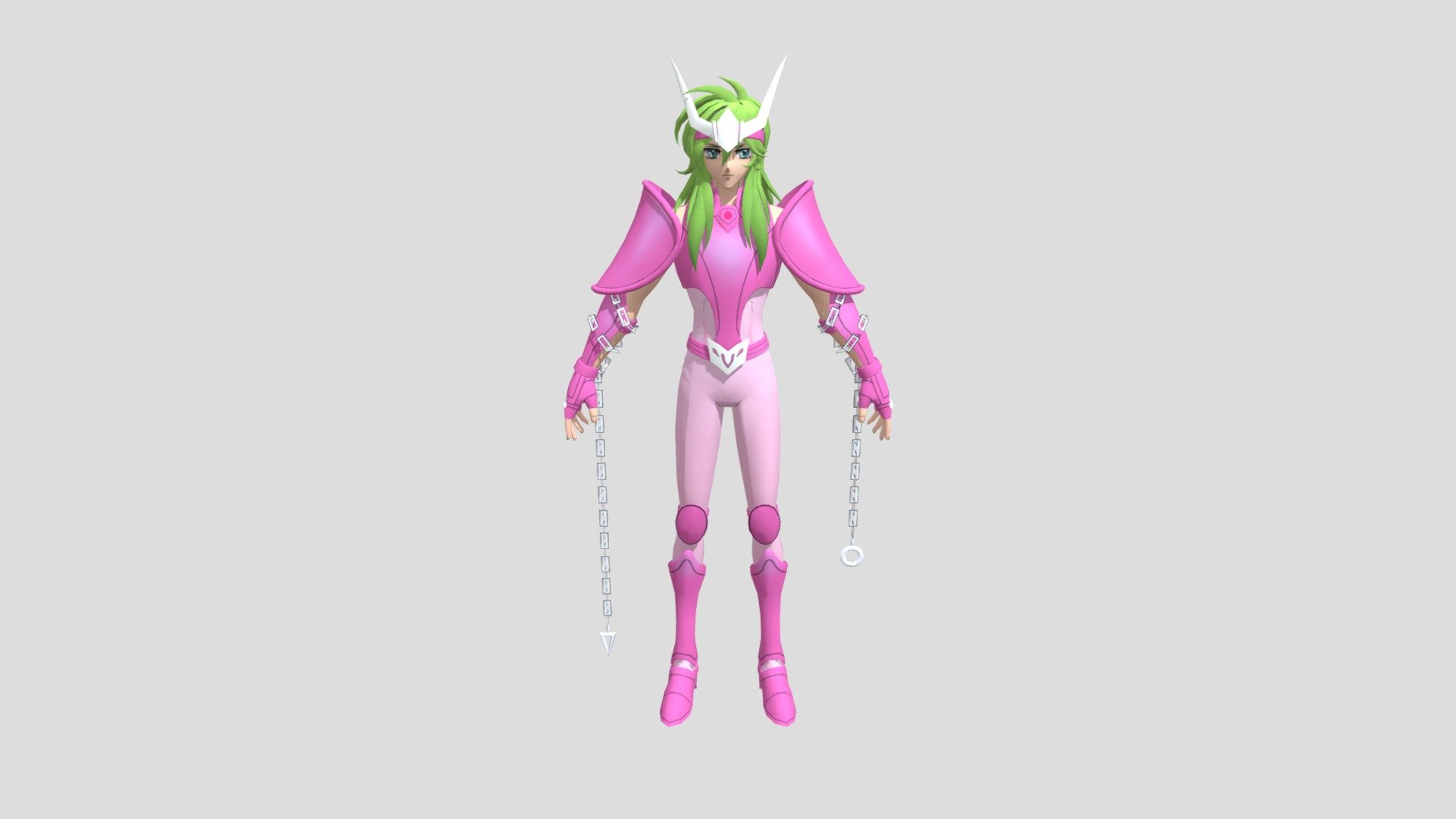 Andromeda Shun (Saint Seiya: Rebirth 2) - Download Free 3D model by linkuei [68bb3e9] - Sketchfab
