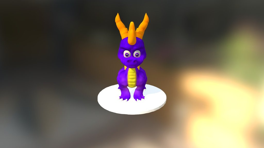 Spyro - Download Free 3D model by xeratdragons (@dragonights91 ...