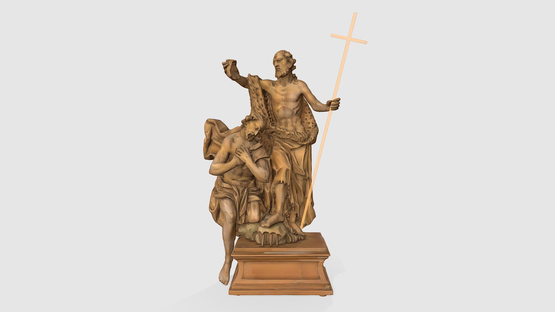 P 1688 Krst Kristov / The Baptism of Christ - 3D model by Digitization ...