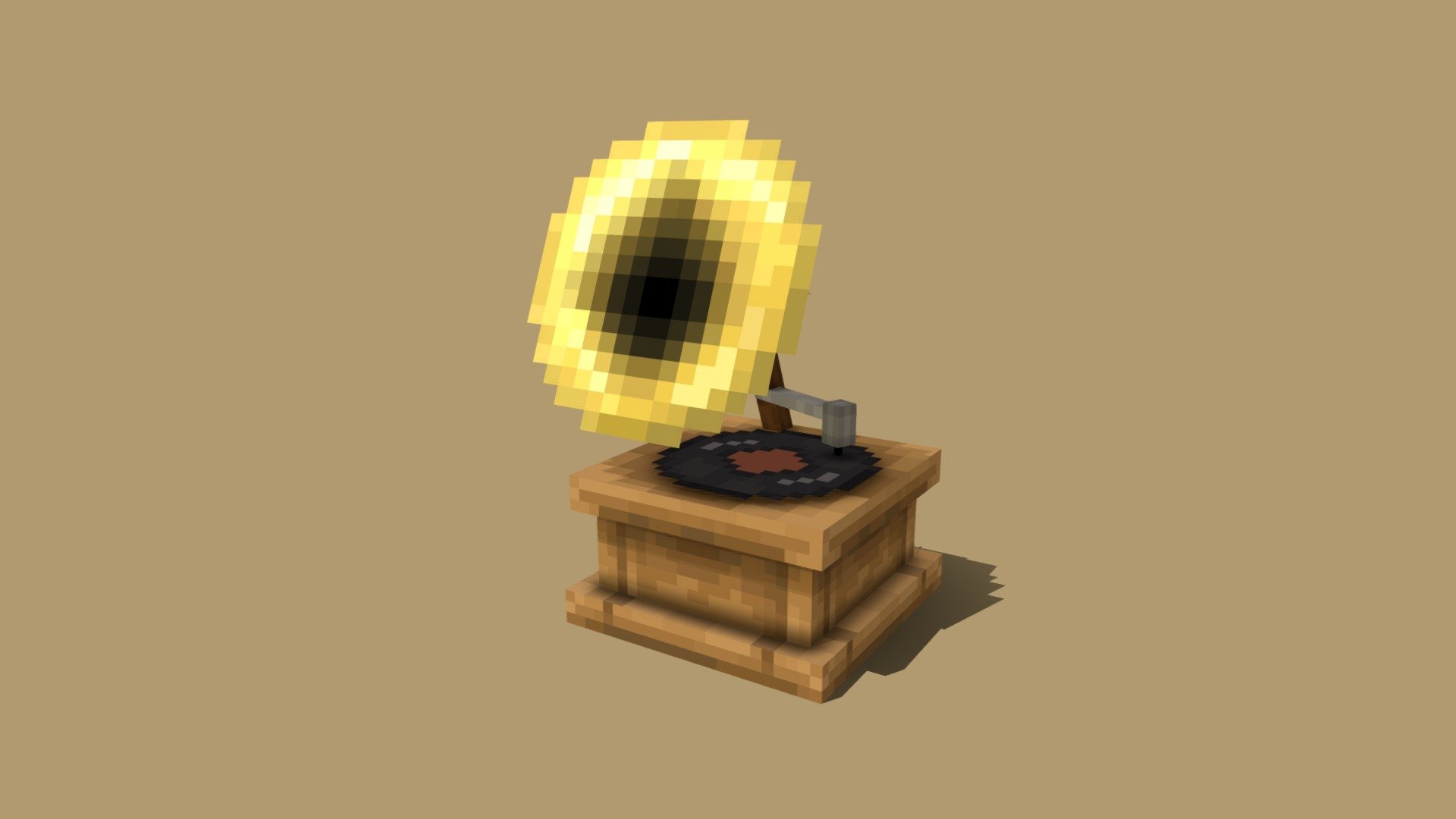 Interior - Gramophone [Minecraft] - Download Free 3D model by ...