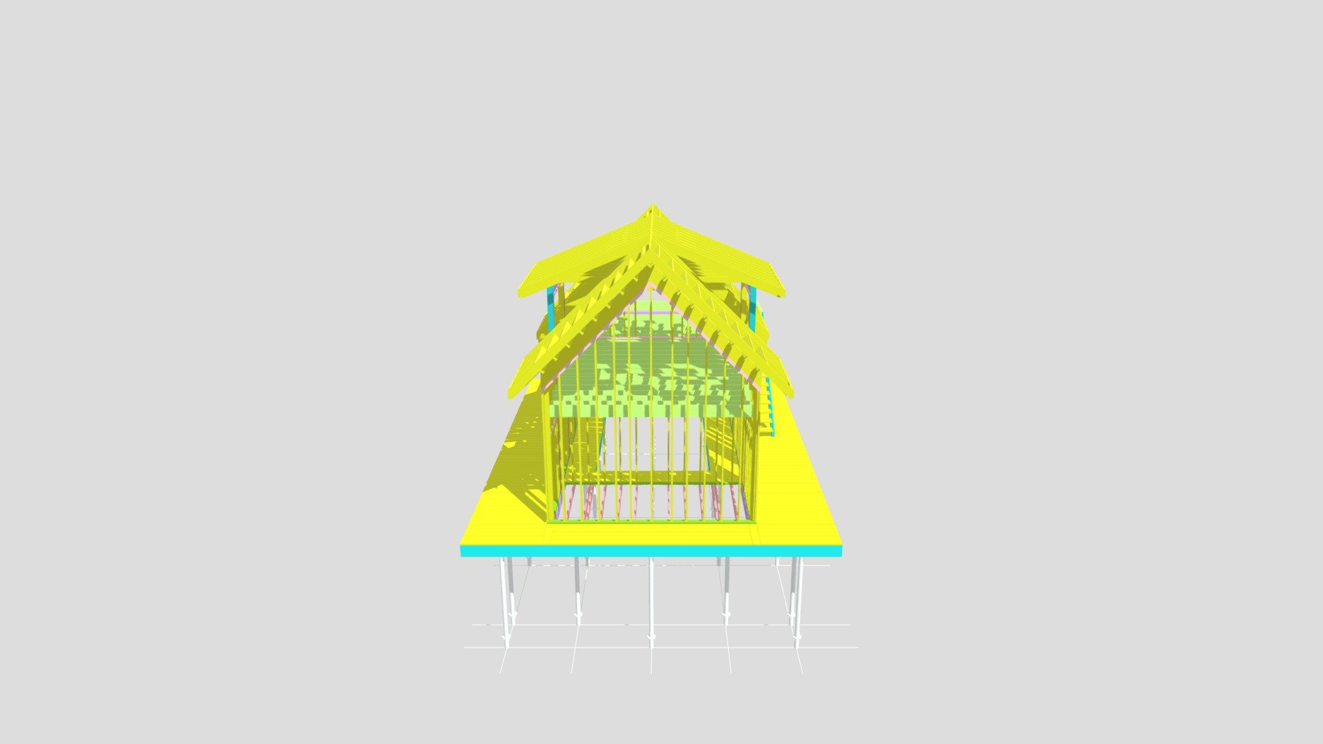 Framing Plan R1 - 3D model by leanbuilds [68bd320] - Sketchfab