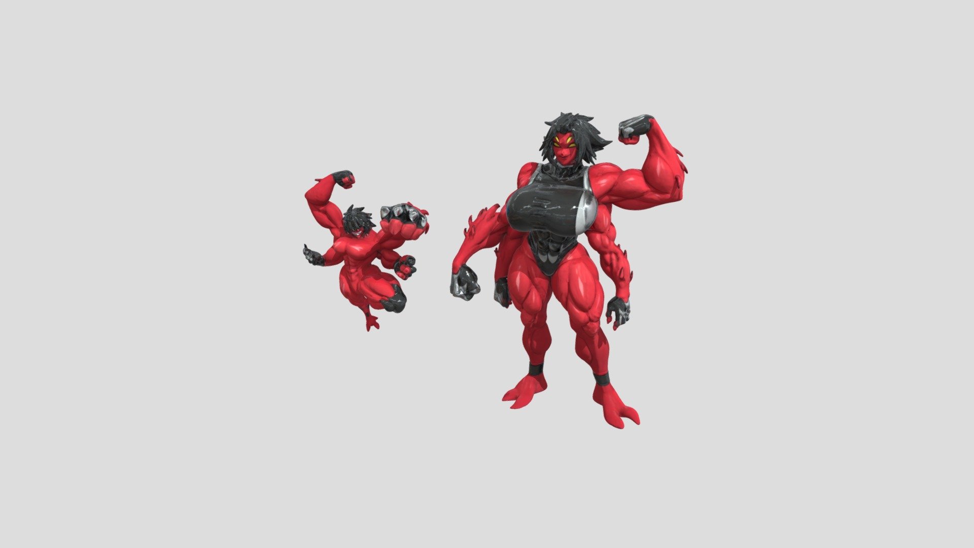 Crimson Powerhouse - 3D model by lastbloodworth [68bd4ae] - Sketchfab