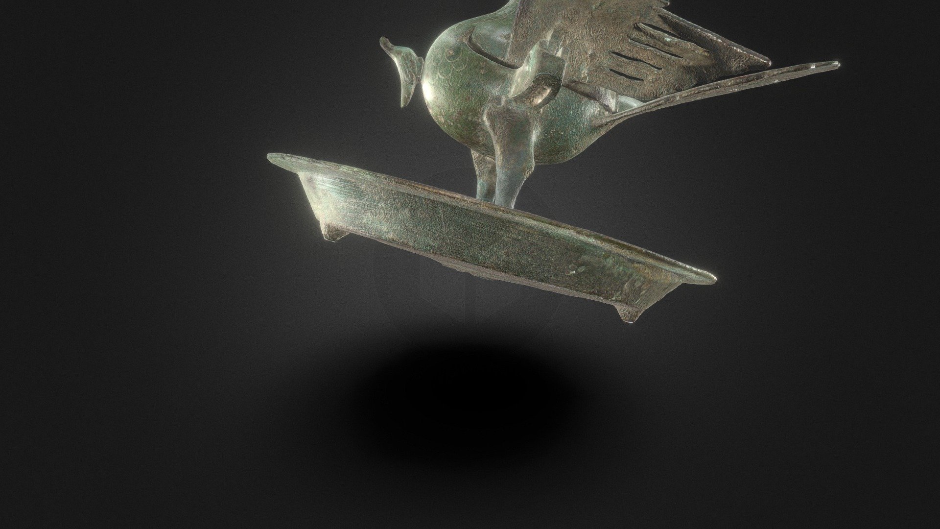 Bird-shaped censer - Download Free 3D model by The British Museum ...