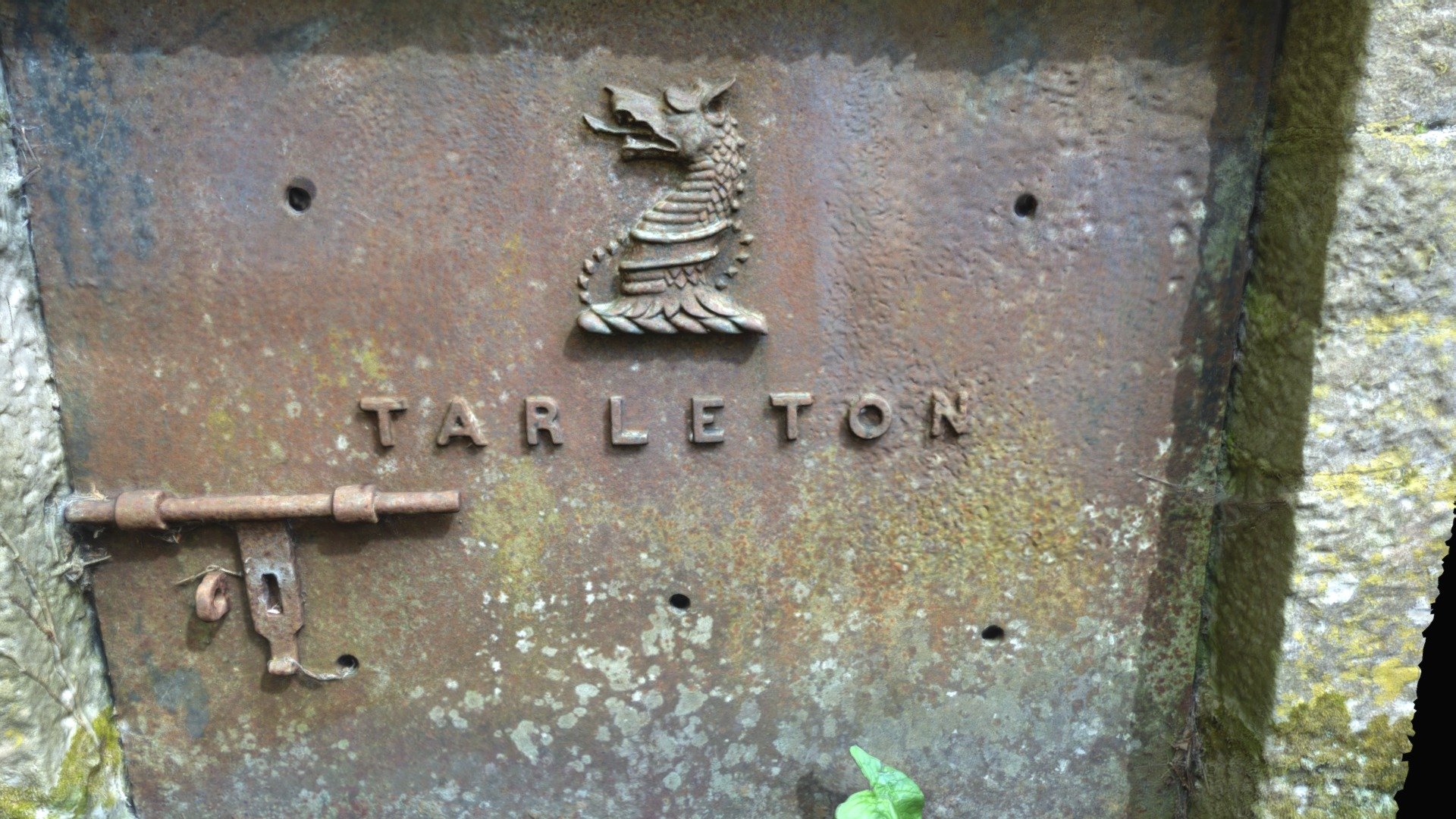 Tarleton Family Mausoleum Door - Download Free 3D model by Offaly ...