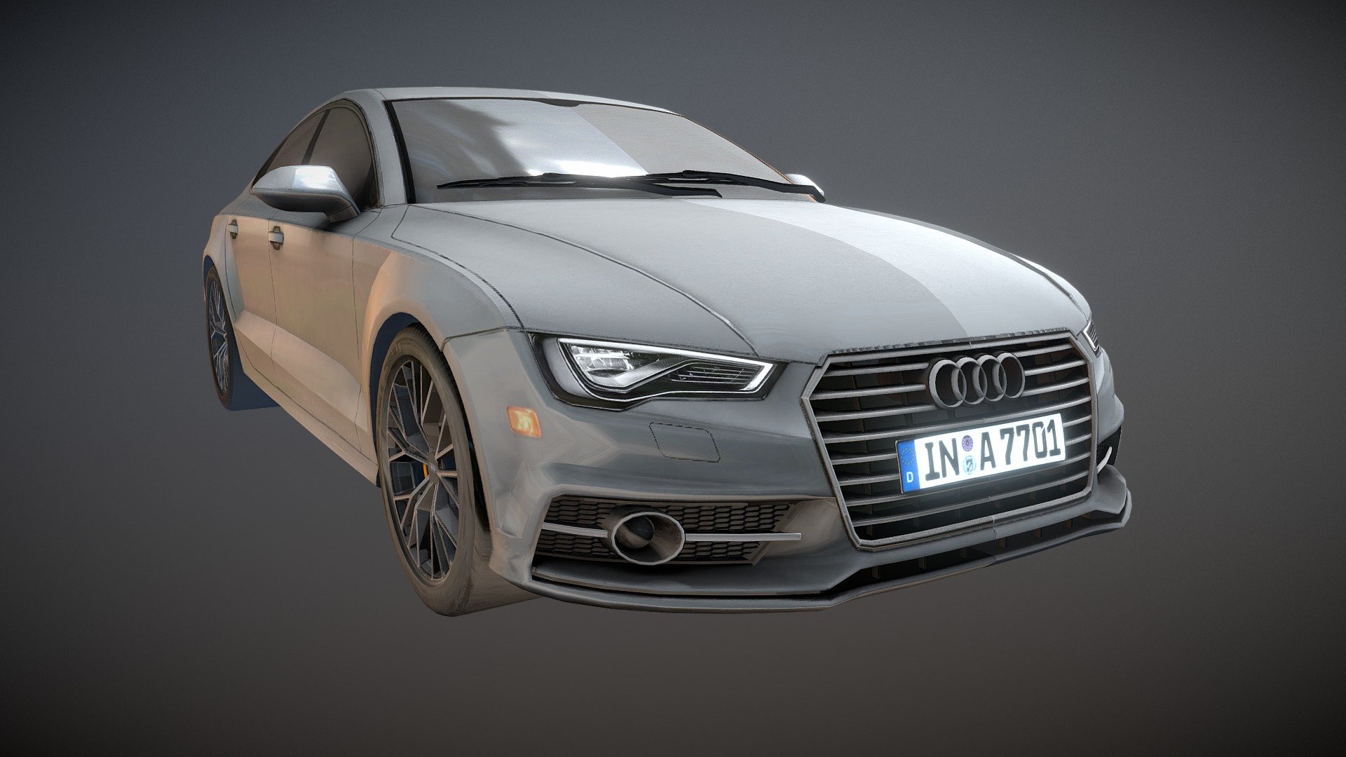 Audi 2016 Car Model Mid Poly - Buy Royalty Free 3D model by navi3d ...