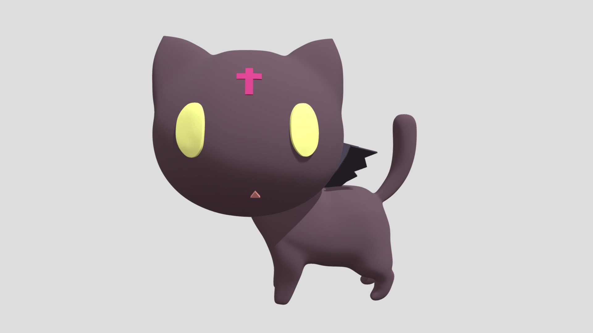 Chomusuke Cat - 3D model by oORiwOo [68c0f23] - Sketchfab