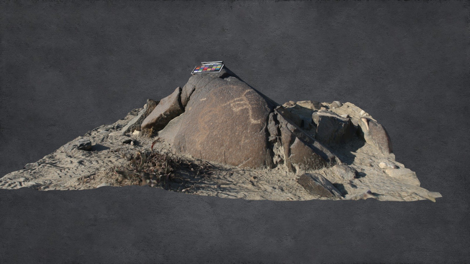 Rock Carving at Chilas (Rock 16) - 3D model by cvlablums [68c1550 ...