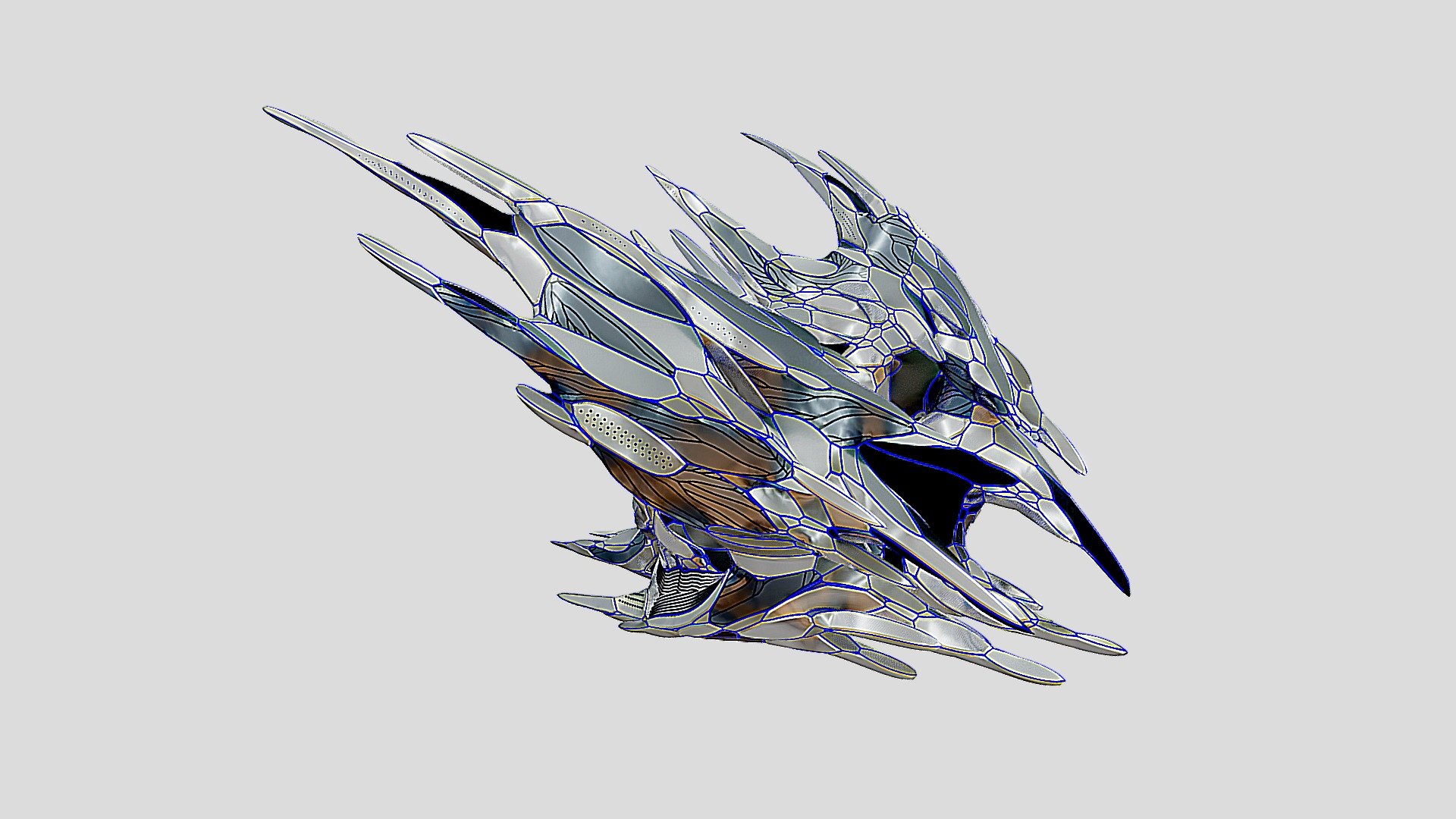 alien_object01 - 3D model by lonlydrxx (@weiyiwang) [68c2fbb] - Sketchfab