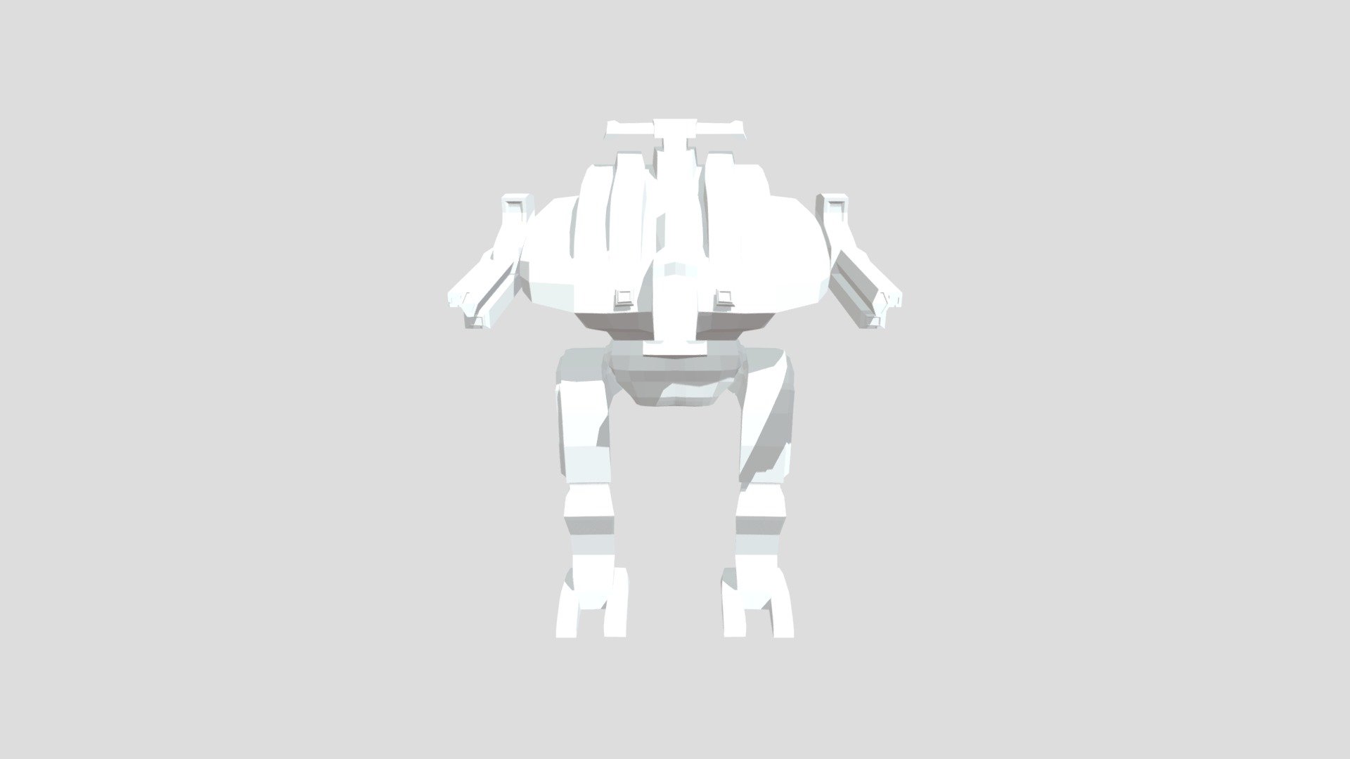 Combat Robot P - Download Free 3D model by Red1C3 [68c4335] - Sketchfab