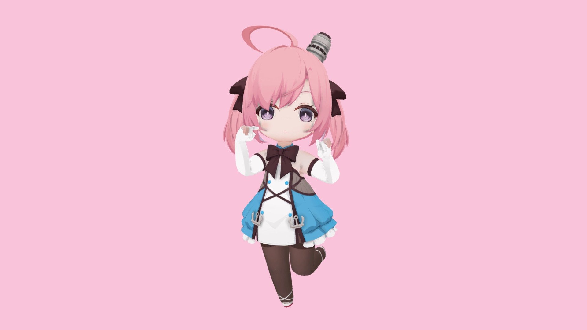 USS Saratoga of azure lane RIG - Download Free 3D model by Network ...